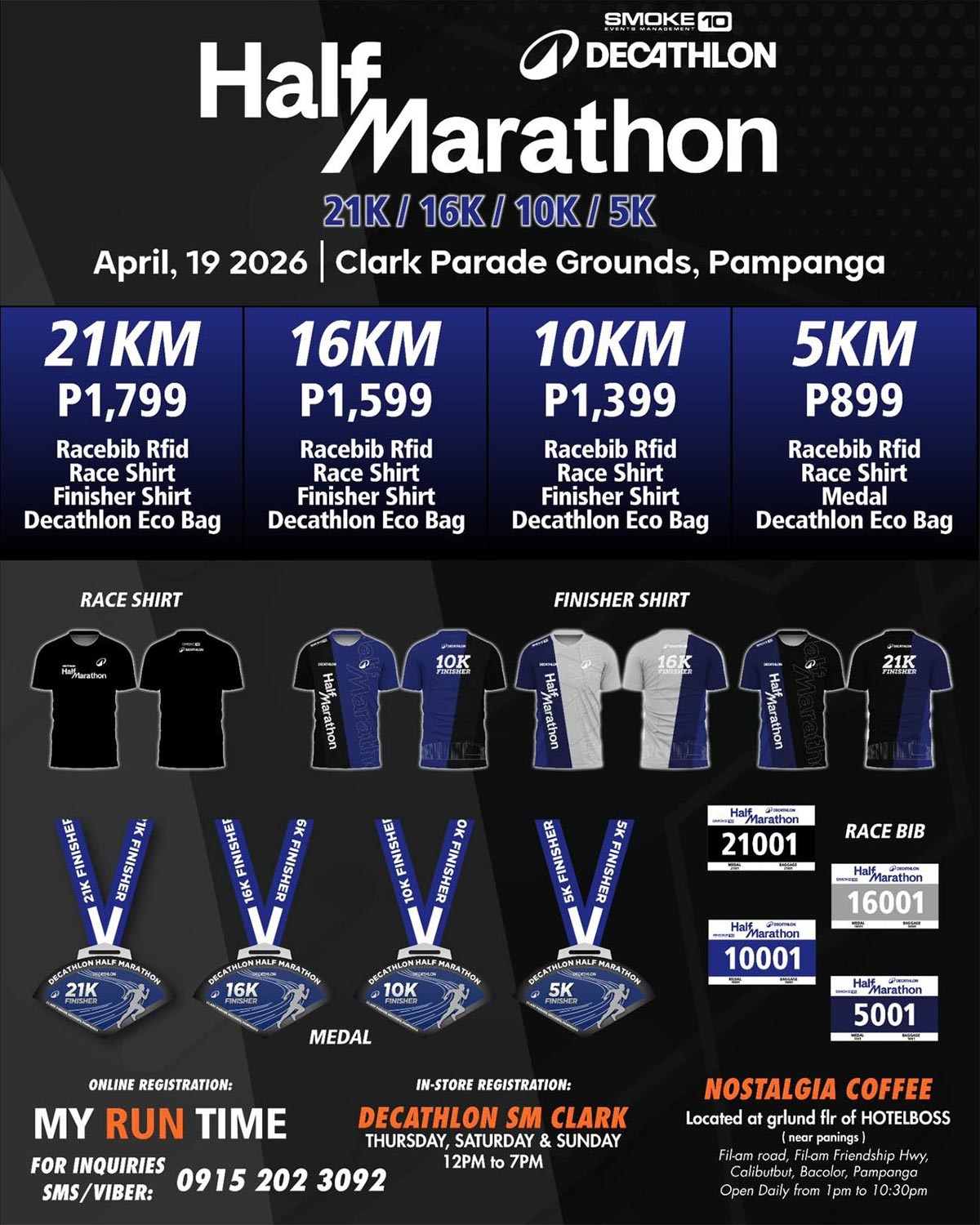 Decathlon Half Marathon 2026 | Clark Freeport Zone