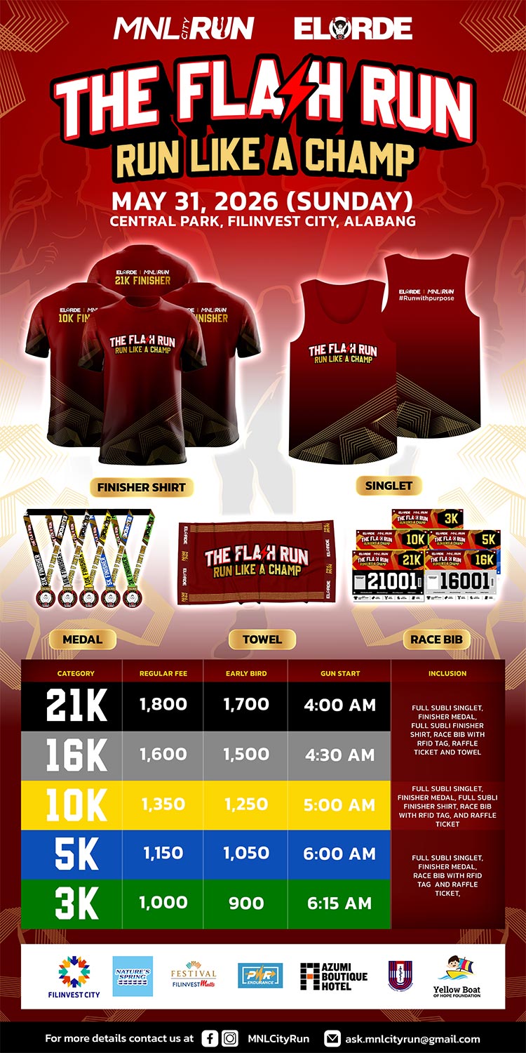 Elorde The Flash Run 2026 | Muntinlupa City