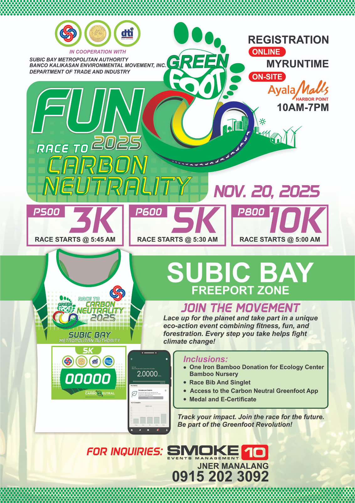 Greenfoot Fun Run 2025 | Subic Bay