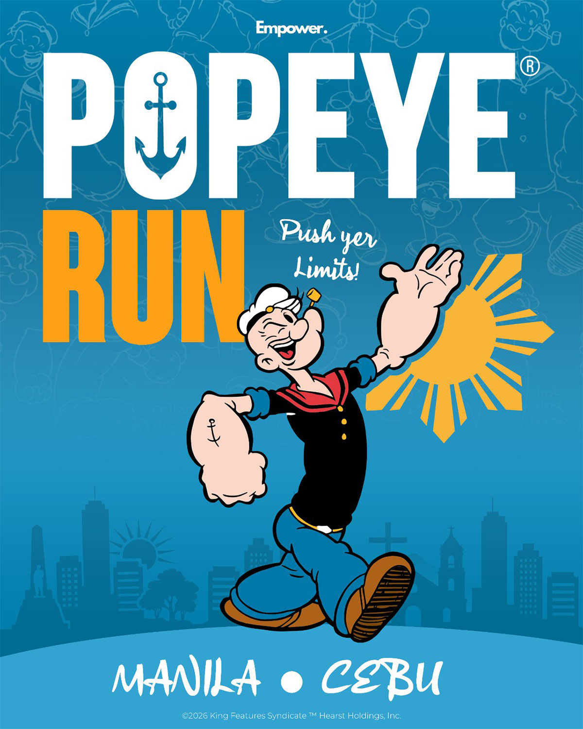 Popeye Run Manila 2026 | Pasay City