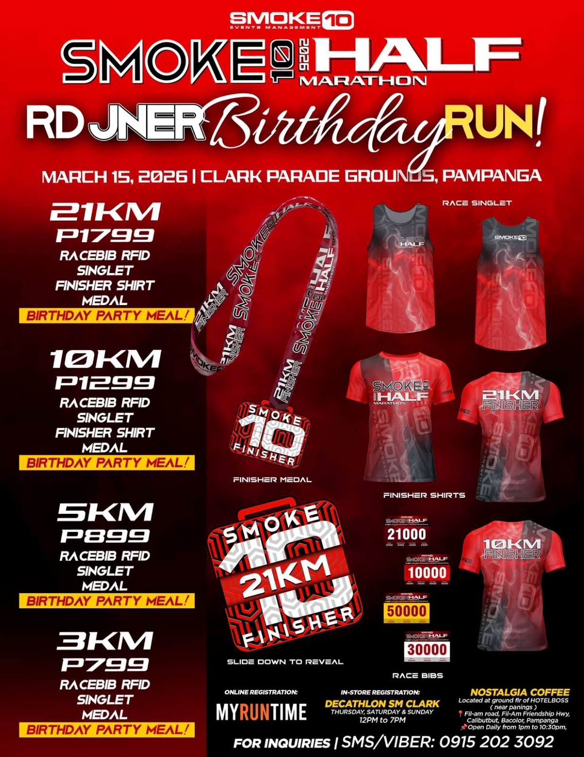 Smoke10 Half Marathon 2026 | Clark Freeport Zone