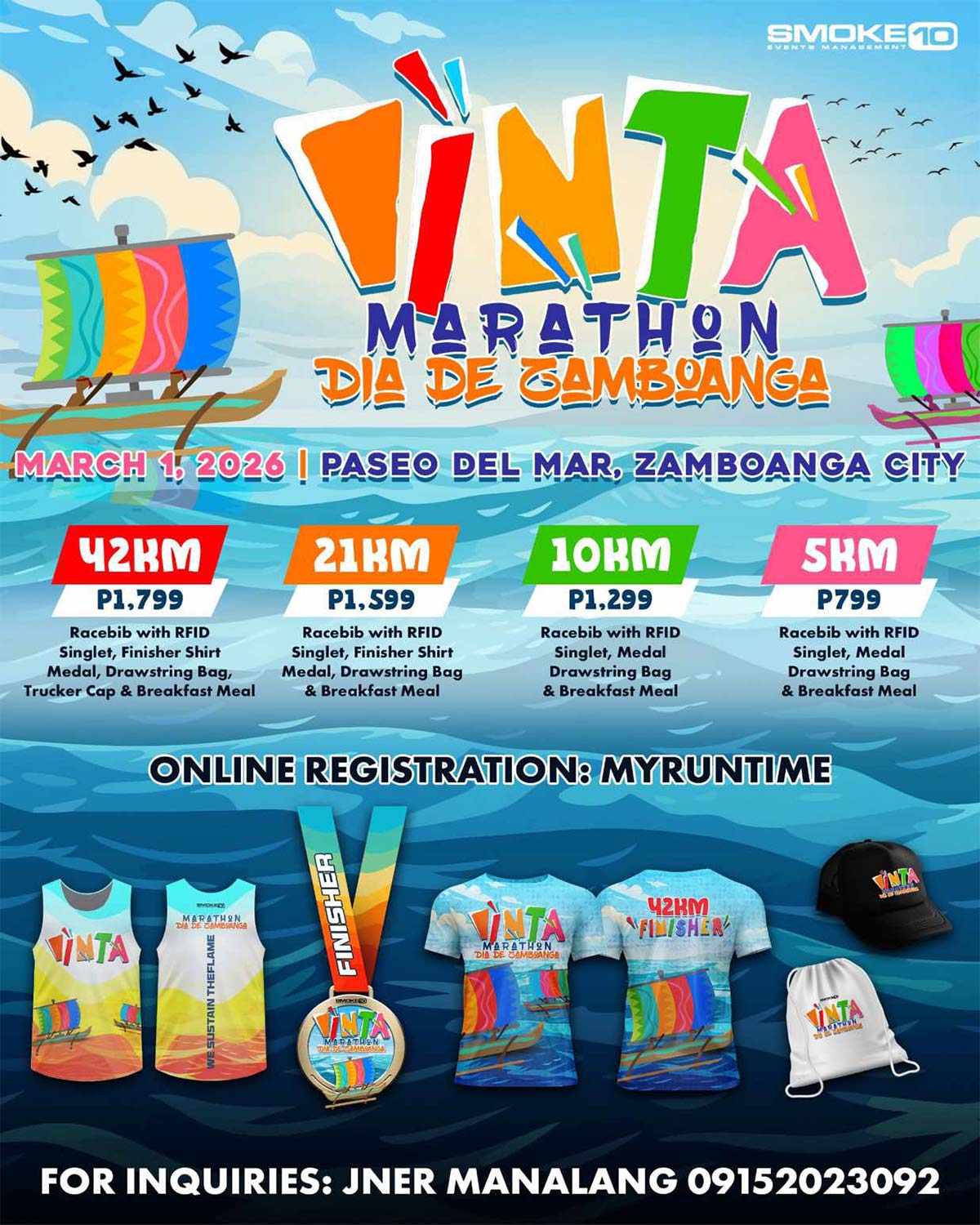 Vinta Marathon 2026 | Zamboanga City